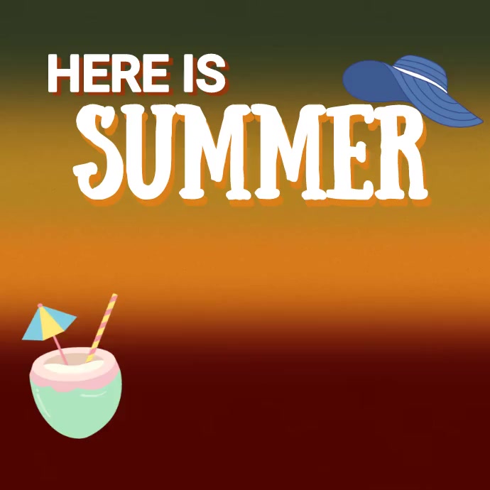 Hello Summer Vivid Instagram Post Template | PosterMyWall