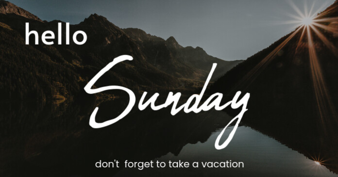Hello sunday Template | PosterMyWall
