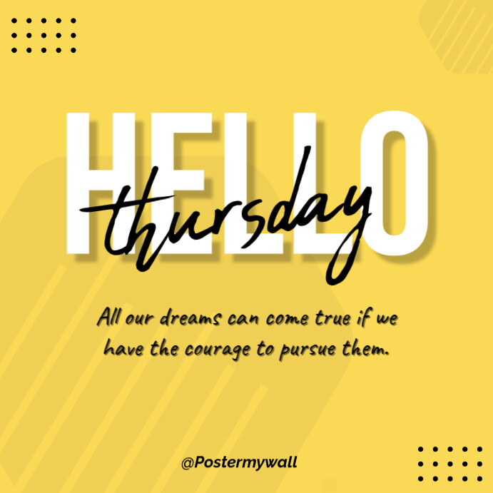 Thursday Motivation