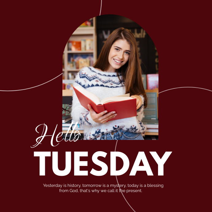 Hello tuesday Template | PosterMyWall