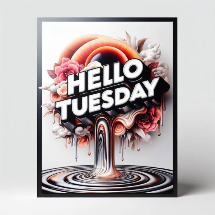 Hello Tuesday Instagram Post Template | PosterMyWall