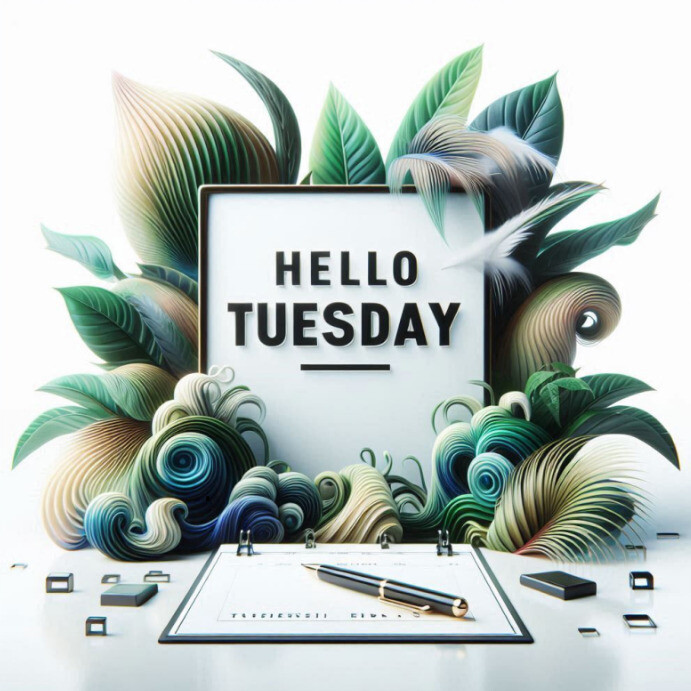 Hello Tuesday Vibes Instagram Post Template | PosterMyWall