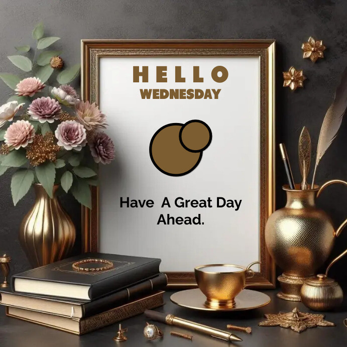Hello Wednesday Greeting Template | PosterMyWall