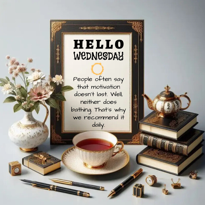 Plantilla de HELLO WEDNESDAY GREETINGS | PosterMyWall