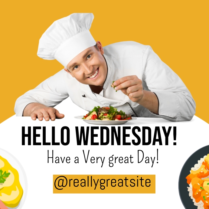 Hello Wednesday Instagram Post Template | PosterMyWall
