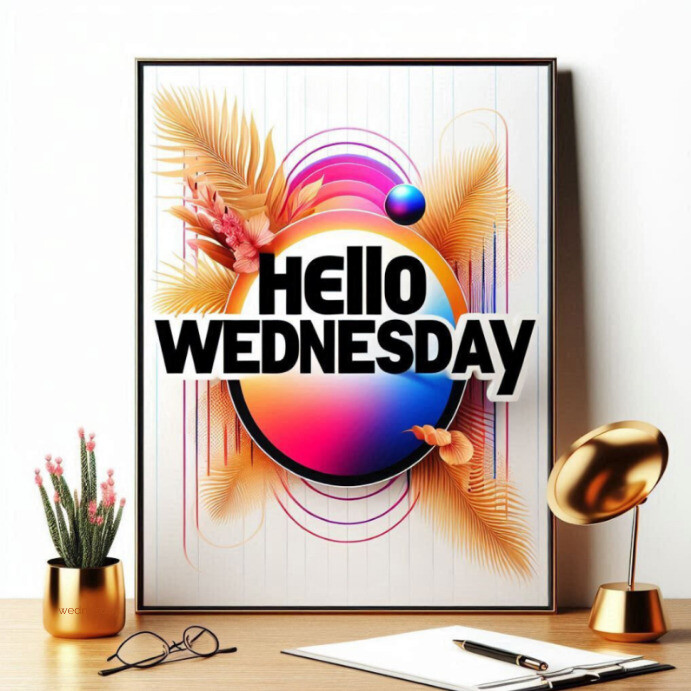 Hello Wednesday Instagram Post Template | PosterMyWall