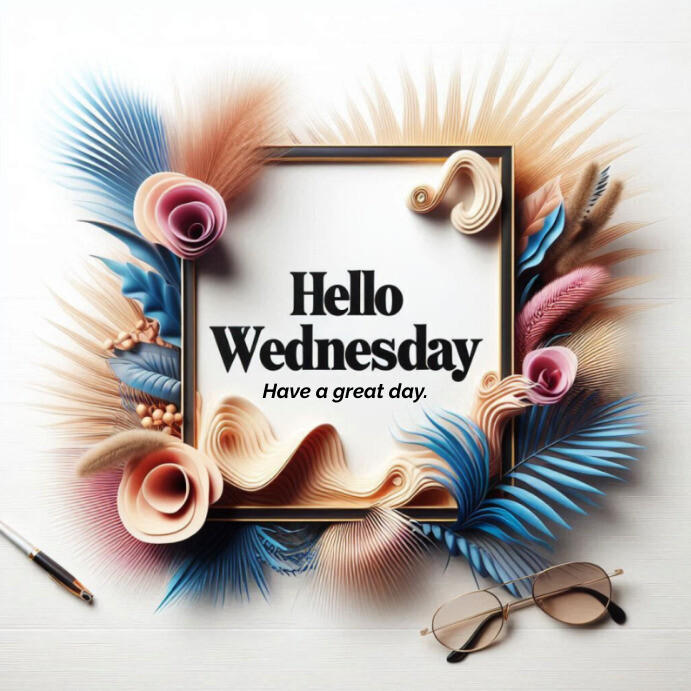 Hello Wednesday Instagram Post Template | PosterMyWall