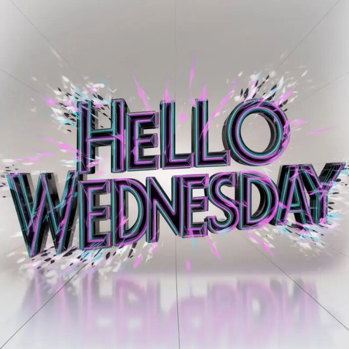 Modèle hello Wednesday Instagram Post | PosterMyWall
