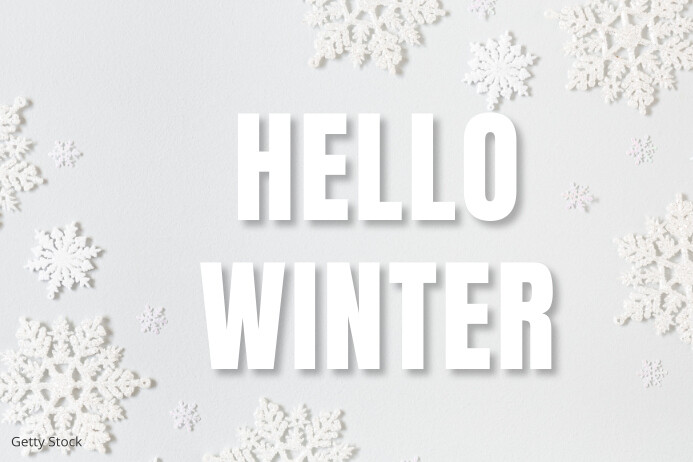 hello winter Template | PosterMyWall