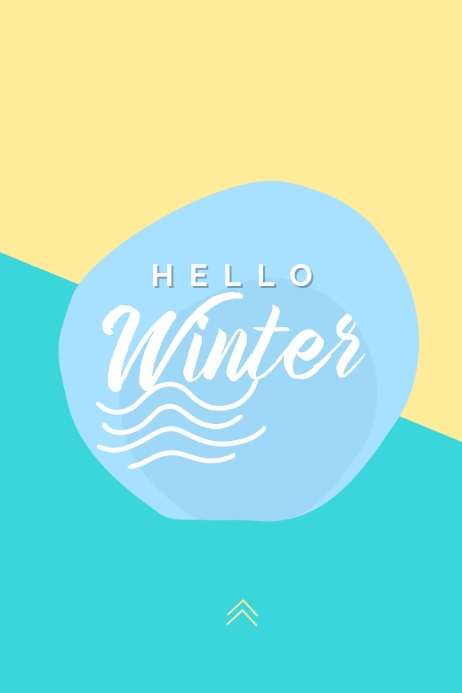 Hello winter Template | PosterMyWall