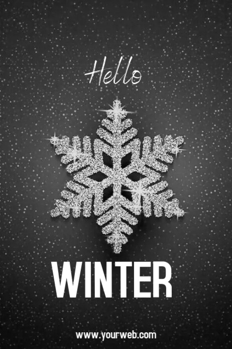 Copy of Hello winter | PosterMyWall