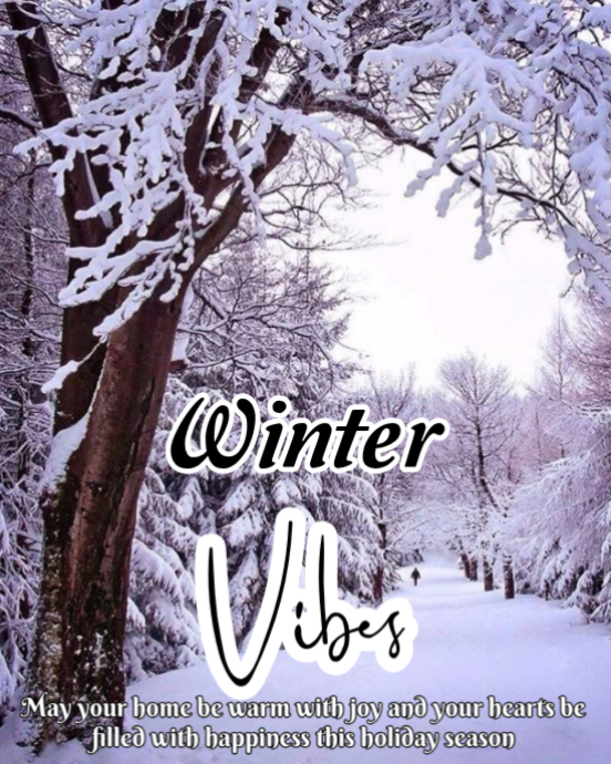 Modèle Hello Winter Poster 2026 | PosterMyWall