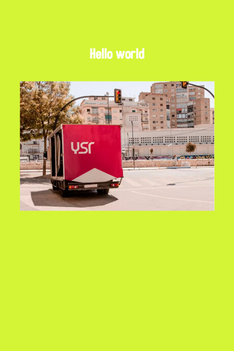 Hello World Design Template | PosterMyWall