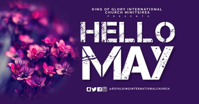 Copy of hellow may | PosterMyWall