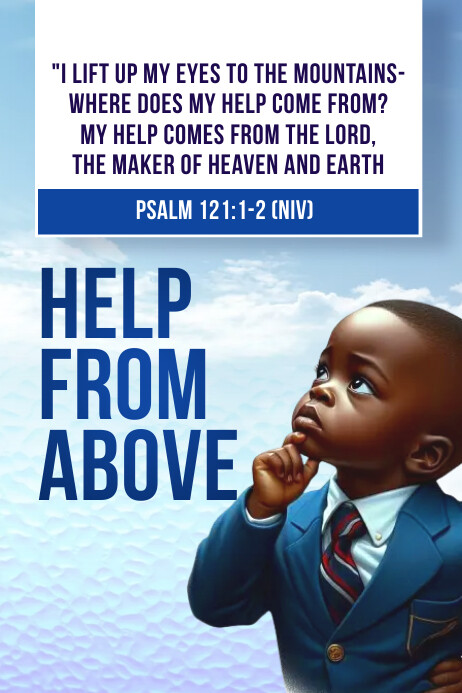 Copy of Help from above | PosterMyWall