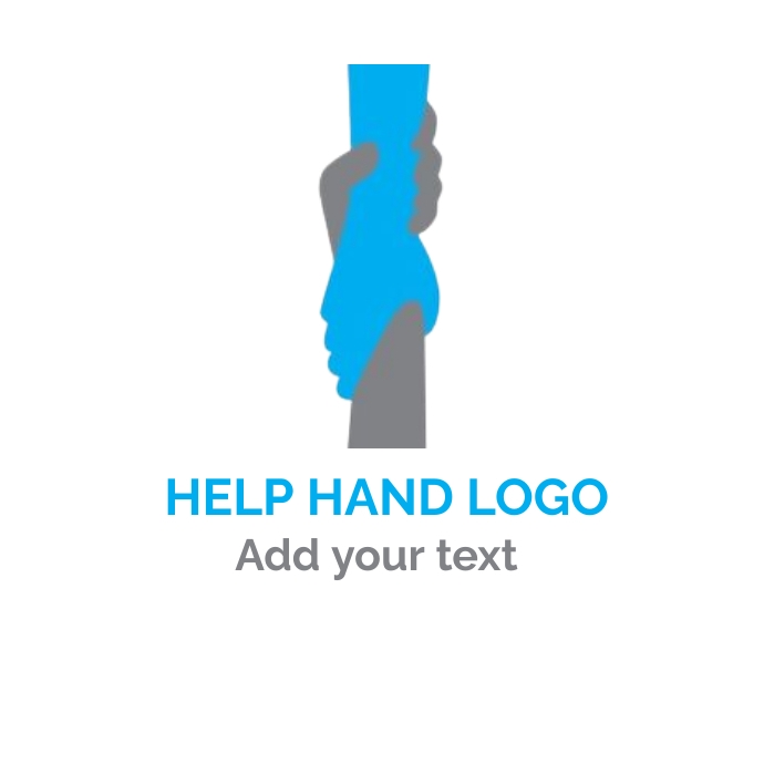 HELP HAND LOGO Template | PosterMyWall