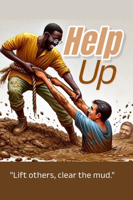 Help up Template | PosterMyWall