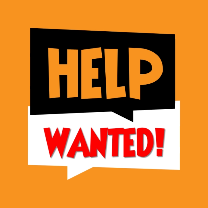 Plantilla de Help Wanted | PosterMyWall