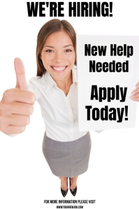HELP WANTED POSTER Templat | PosterMyWall