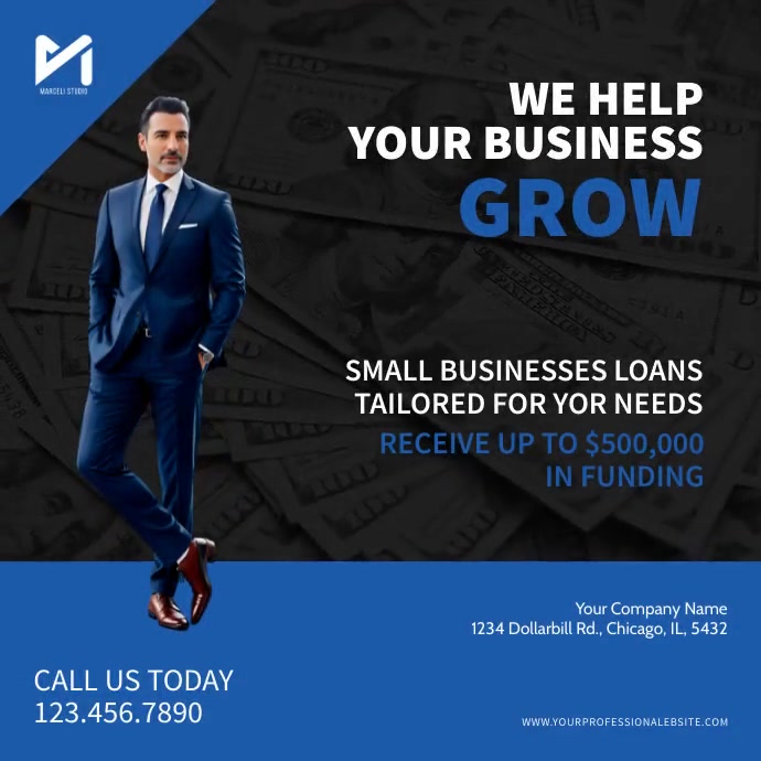 Help Your Business Grow Template | PosterMyWall