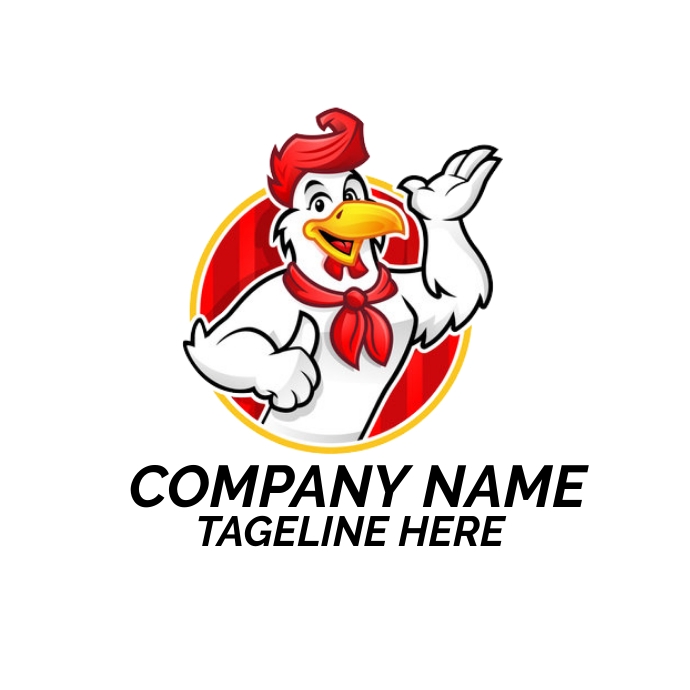 hen and rooster logo Template | PosterMyWall