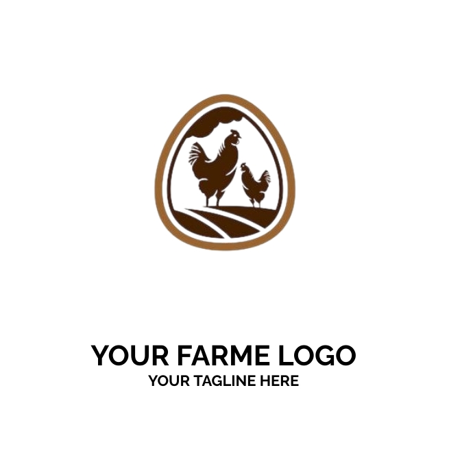 HEN FARME LOGO Template | PosterMyWall
