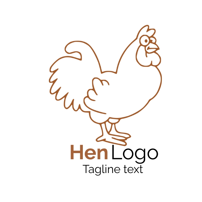 Hen Logo Template | PosterMyWall