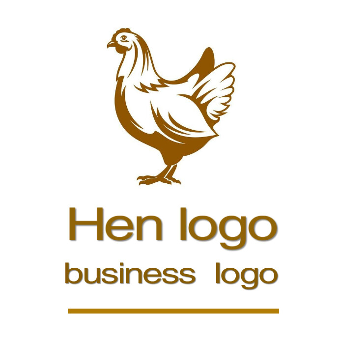 Modèle Hen logo | PosterMyWall