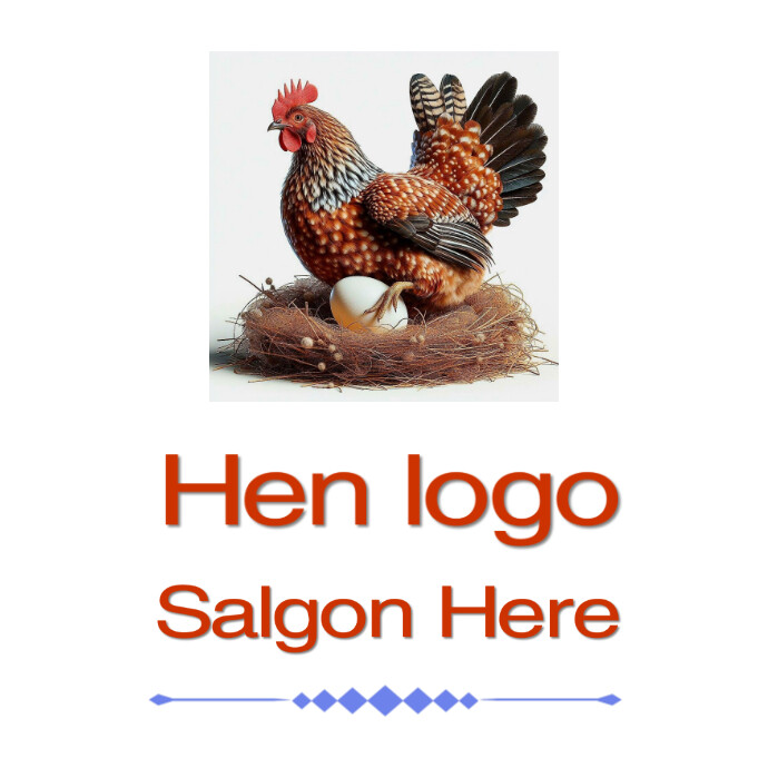 Plantilla de Hen logo | PosterMyWall