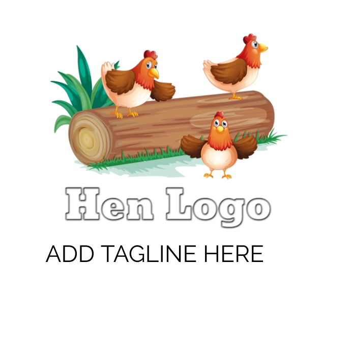 Hen Logo Template | PosterMyWall