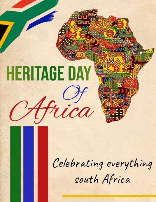 Heritage day of South africa Template | PosterMyWall