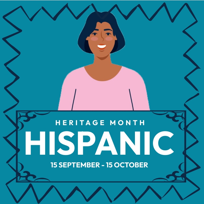 Heritage Month Hispanic Template | PosterMyWall