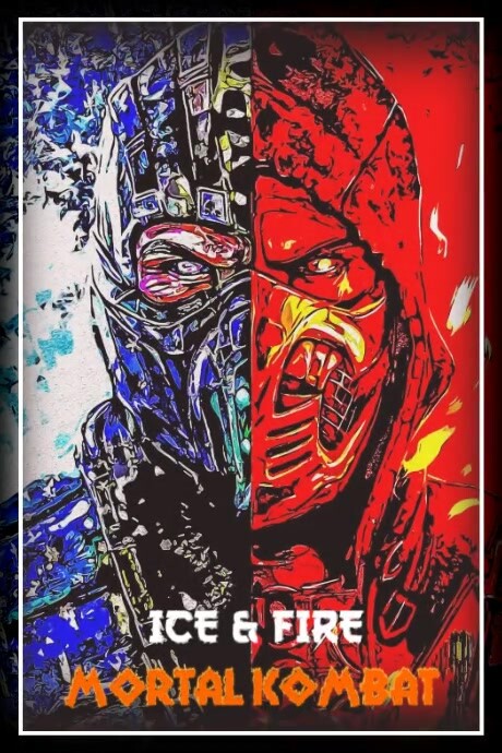 Hero Mortal Kombat Poster Template | PosterMyWall