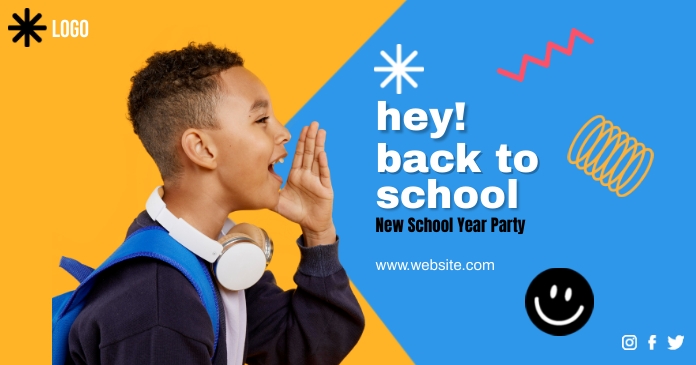 Copy of Hey! Back To School | PosterMyWall