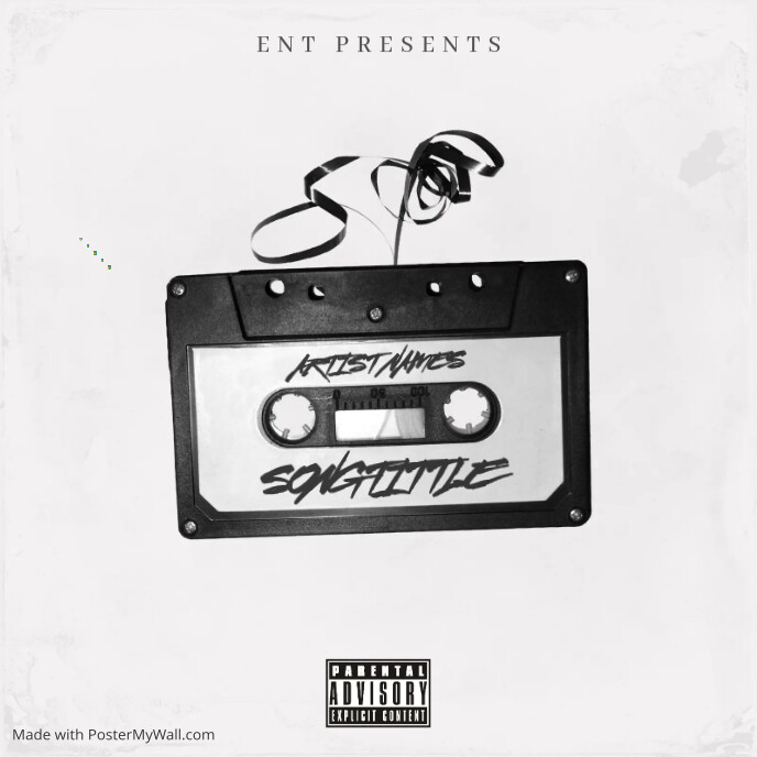 HH - Single Mixtape Song EP Album Cover Art A Template | PosterMyWall