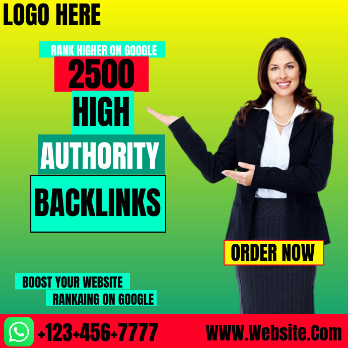 High Backlinks post Template | PosterMyWall
