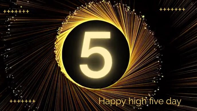 Copy of High five day | PosterMyWall