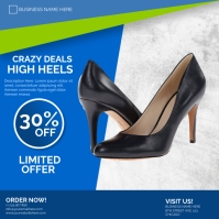 high heels flyer Template | PosterMyWall