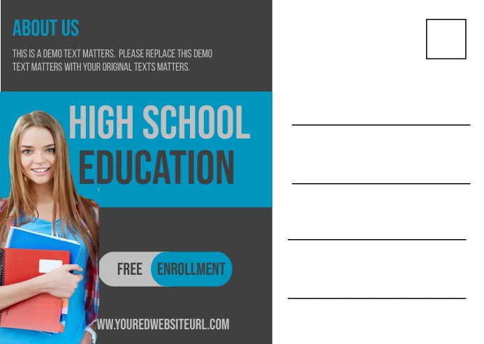 High School Template | PosterMyWall