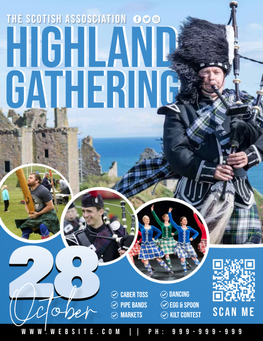 Copy of Highland Gathering Poster | PosterMyWall