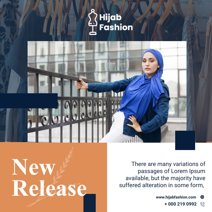 Copy of Hijab Fashion | PosterMyWall