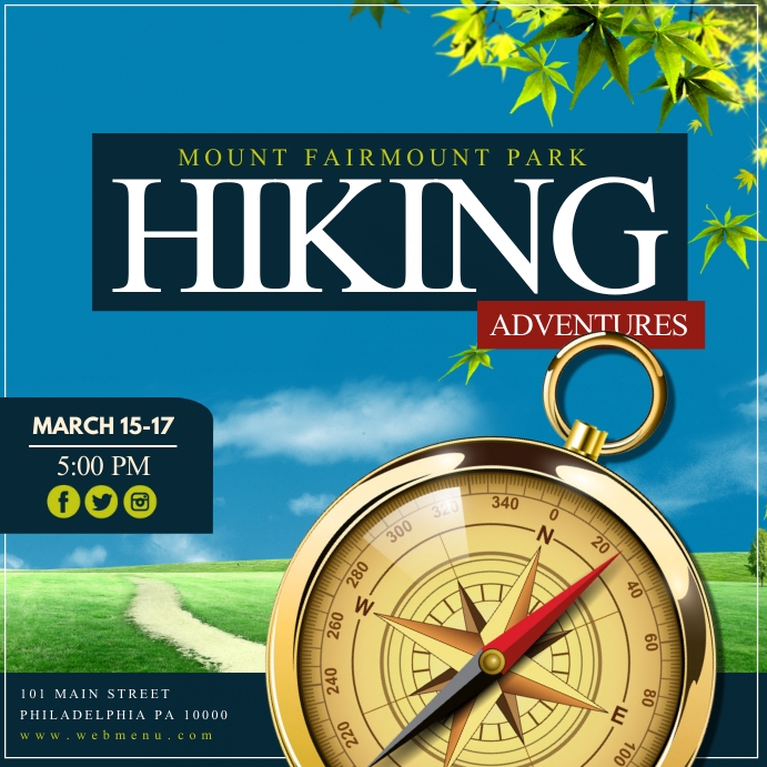 Hiking Template | PosterMyWall