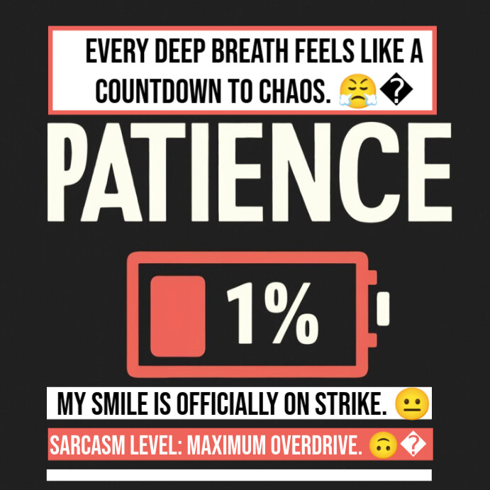 Hilarious Signs You’re Losing Patience – A Must-Read for Stress Relief ...