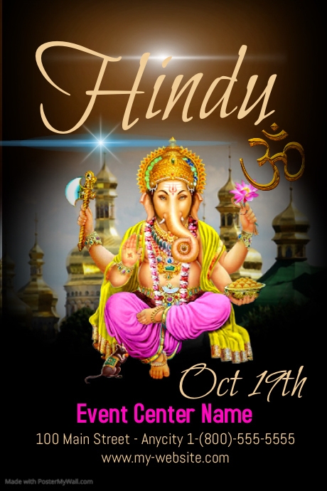 Copy of Hindu | PosterMyWall