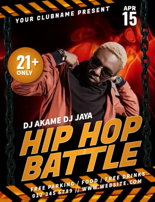 Copy of Hip Hop Battle Ads | PosterMyWall