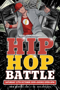 Hip Hop Event Template | PosterMyWall