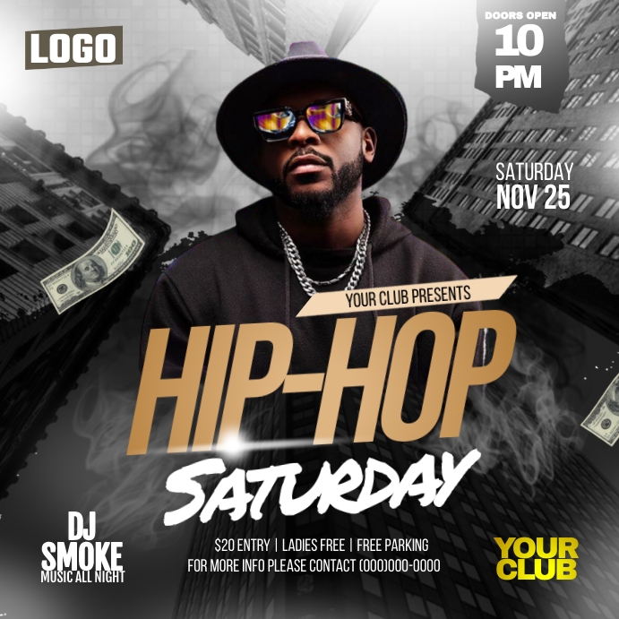 hip hop Template | PosterMyWall