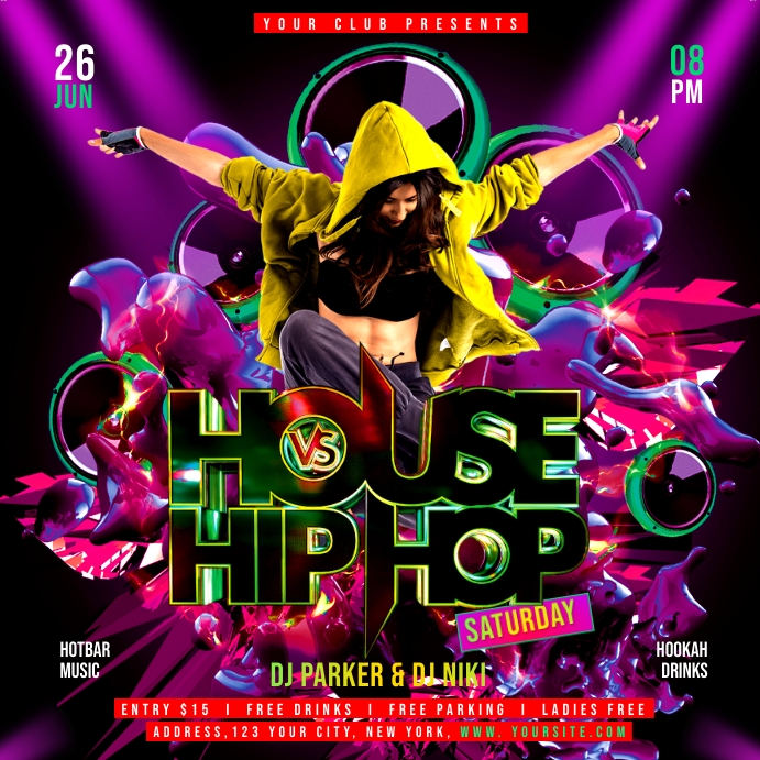 Copy of HIP HOP | PosterMyWall