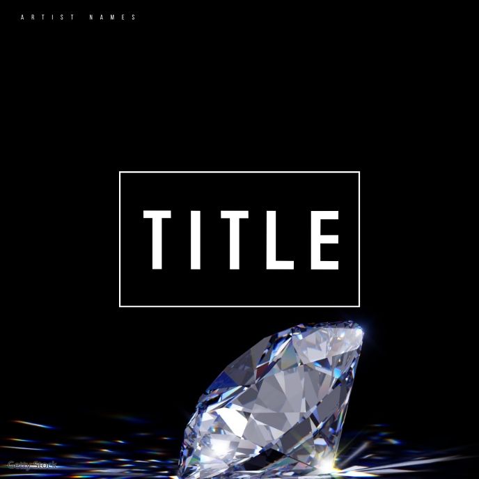 Hip Hop Diamond Album Cover Template | PosterMyWall