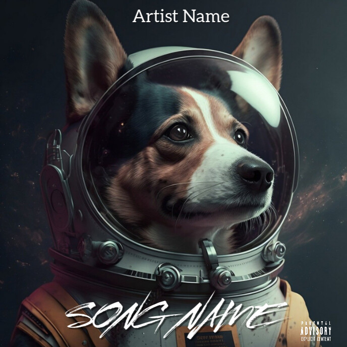 Hip-hop Dog mixtape cover album cover Template | PosterMyWall